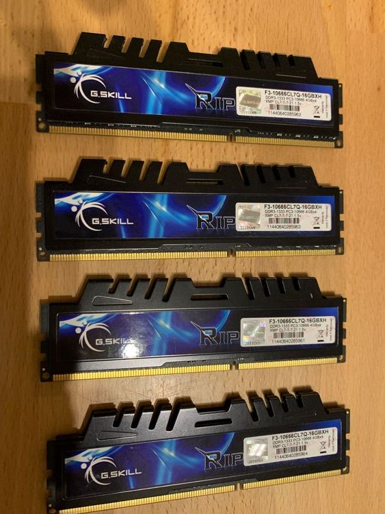 G.Skill DDR3 RAM 16 GB (D'occasion) à Hinwil pour CHF 41 – avec ...