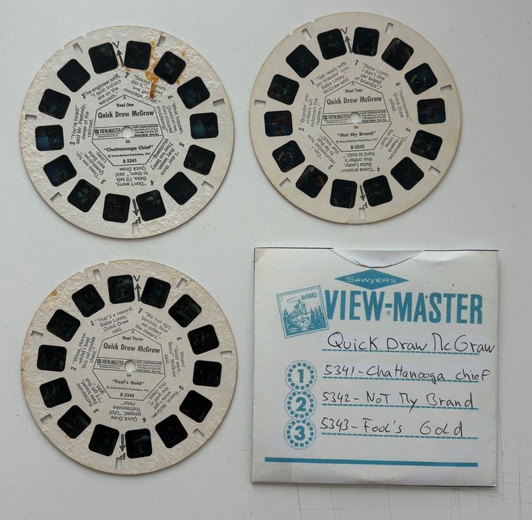 View-Master 3-D - Quick Draw McGraw (Gebraucht) in Neuchâtel für CHF 3 ...