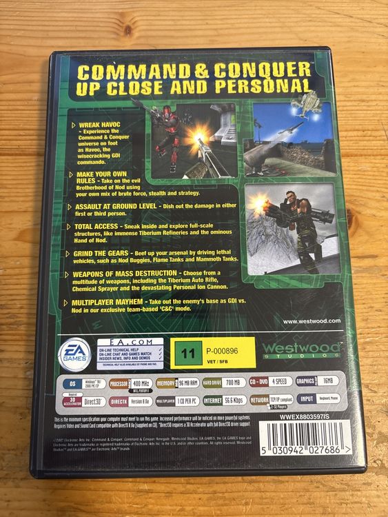 Command & Conquer Renegade PC CD-ROM - Top Zustand! (Gebraucht) in Märstetten für CHF 19 – mit ...