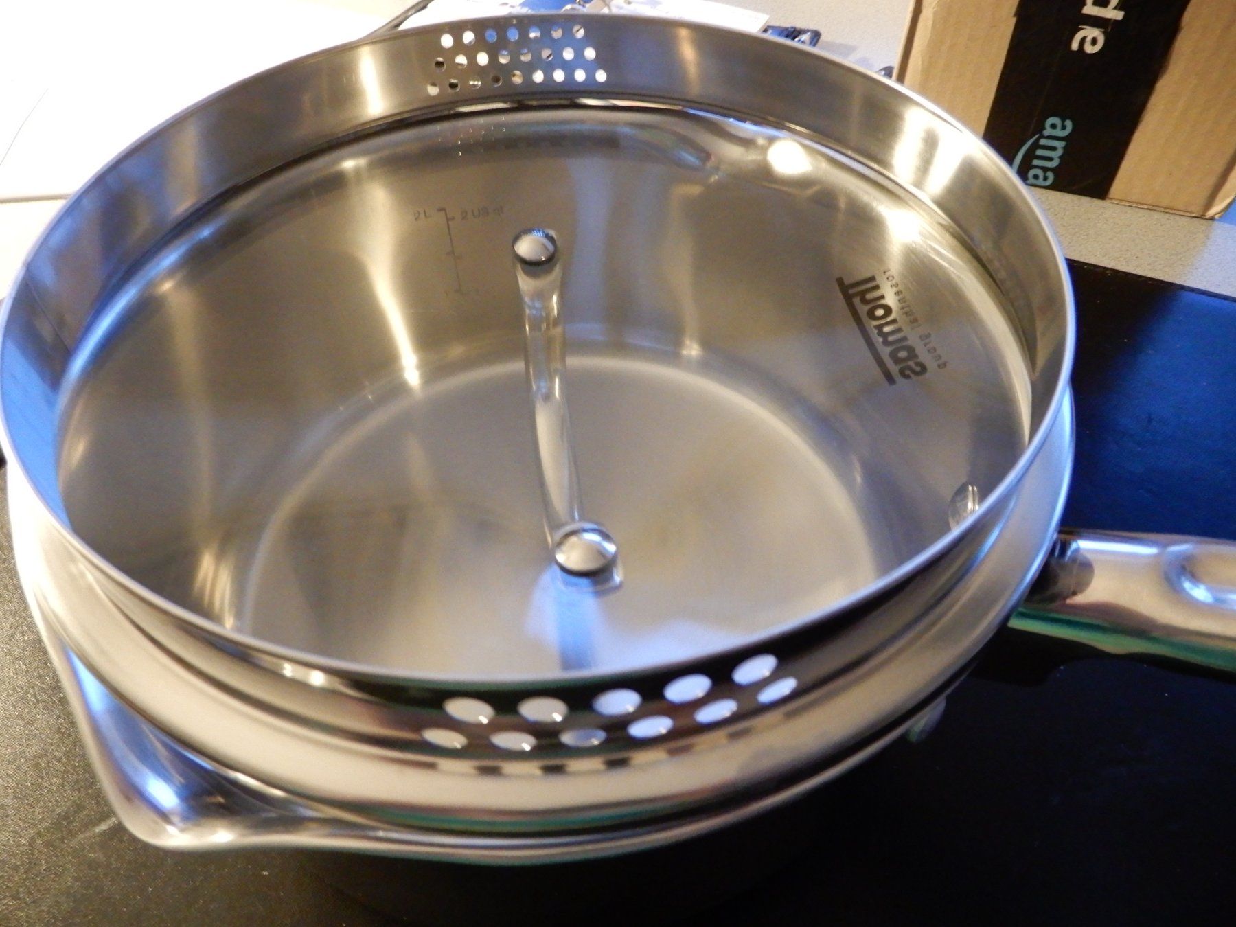 thomas COOK & POUR Stielpfanne, 2,8 L/Glasdeckel (Gebraucht) in ...