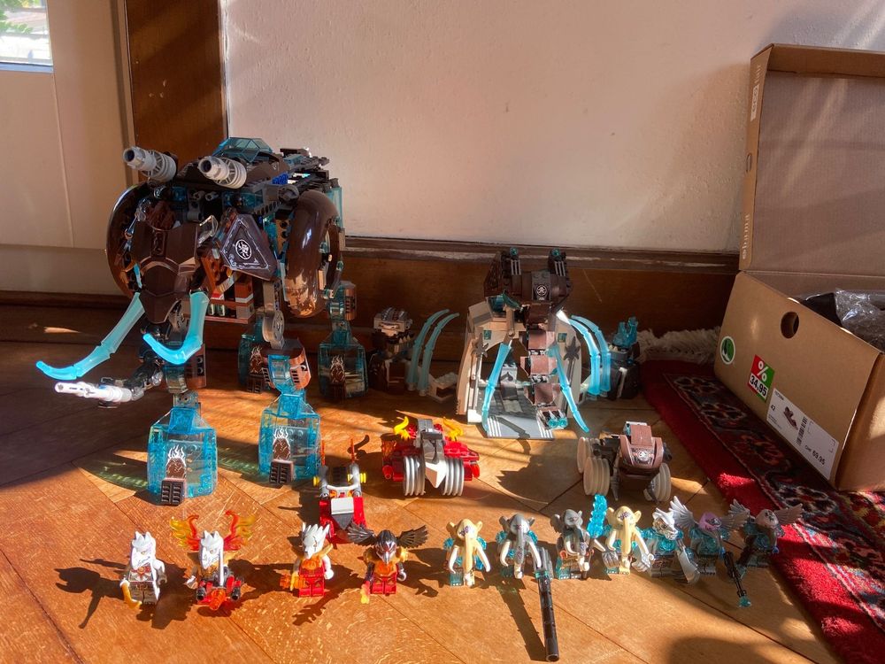 Lego Chima: Die Eisfestung der Mammuts( 70226)+ ein Set | Kaufen auf ...