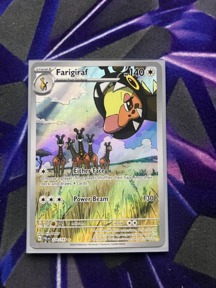 Pokemon Farigiraf #228/193 (Nuovo (secondo la descrizione)) a murten ...