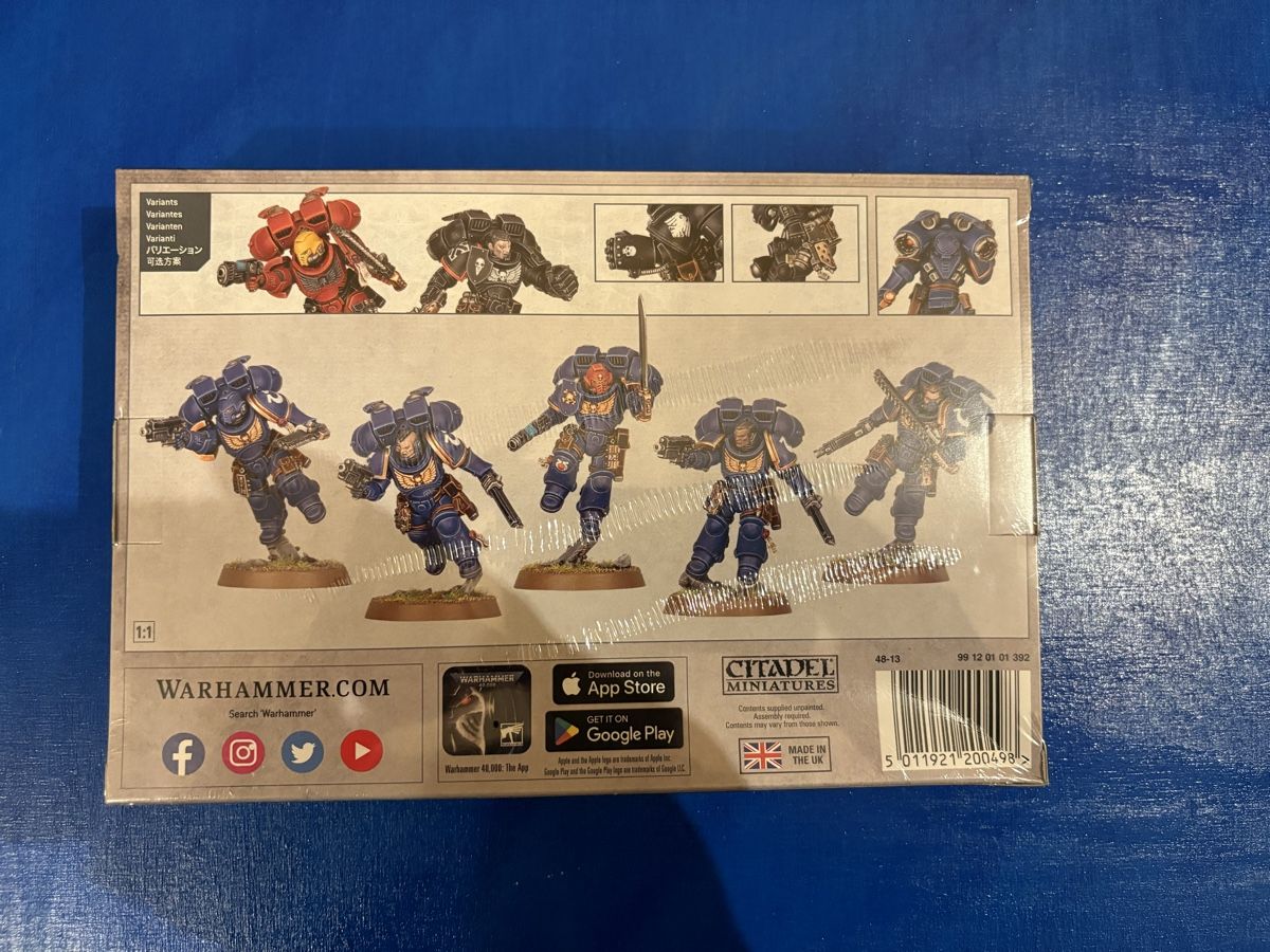 Warhammer 40k Space Marines Jump Pack Intercessors OVP (Neu und ...