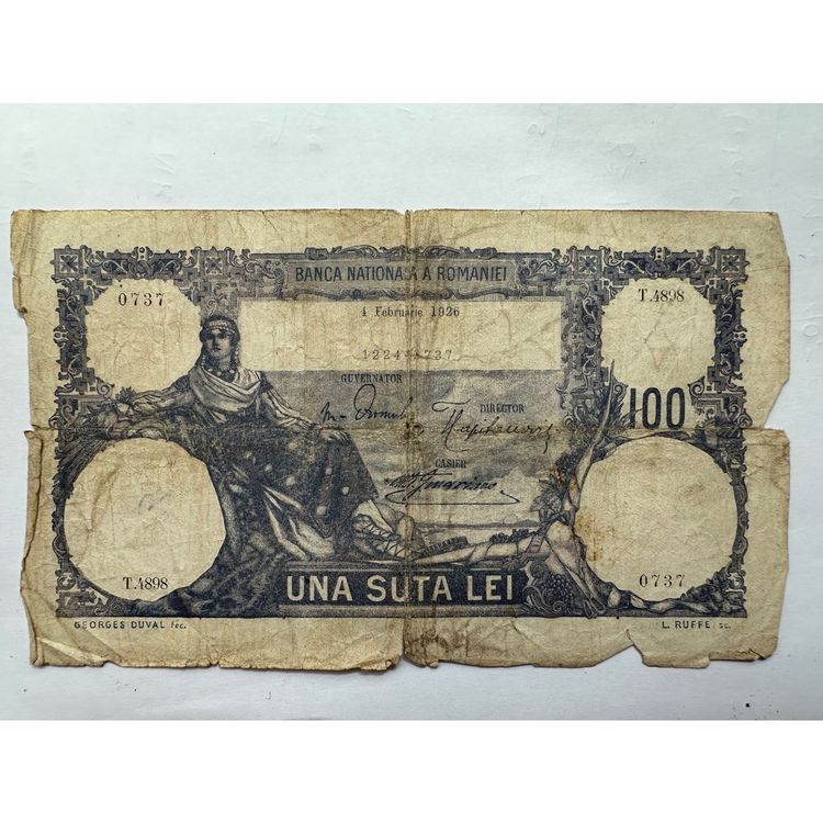 100 Lei Note 1926 Rarität !! | Kaufen auf Ricardo