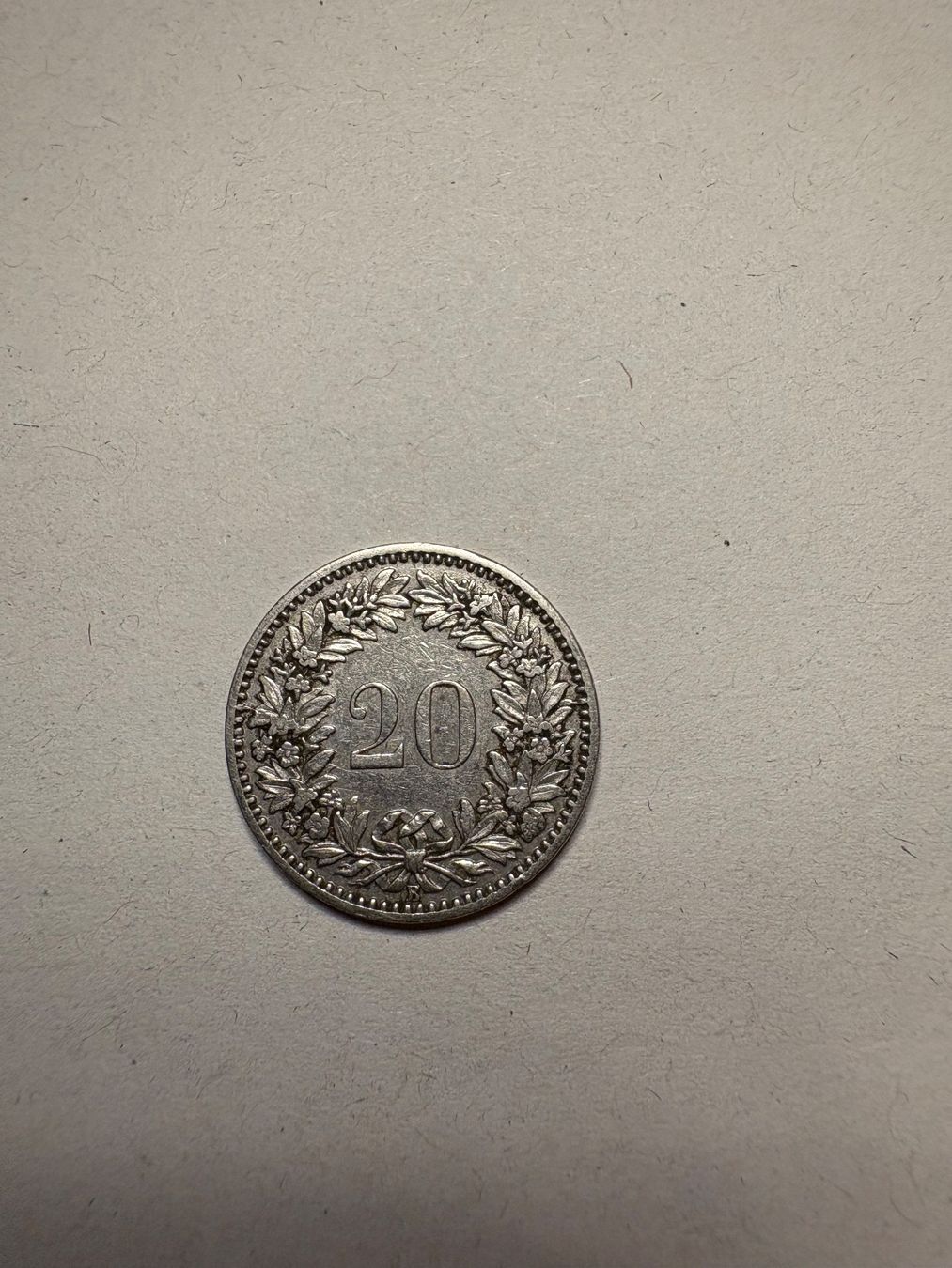 20 Rappen 1908 (Gebraucht) in Belp für CHF 1 – mit Lieferung auf Ricardo kaufen