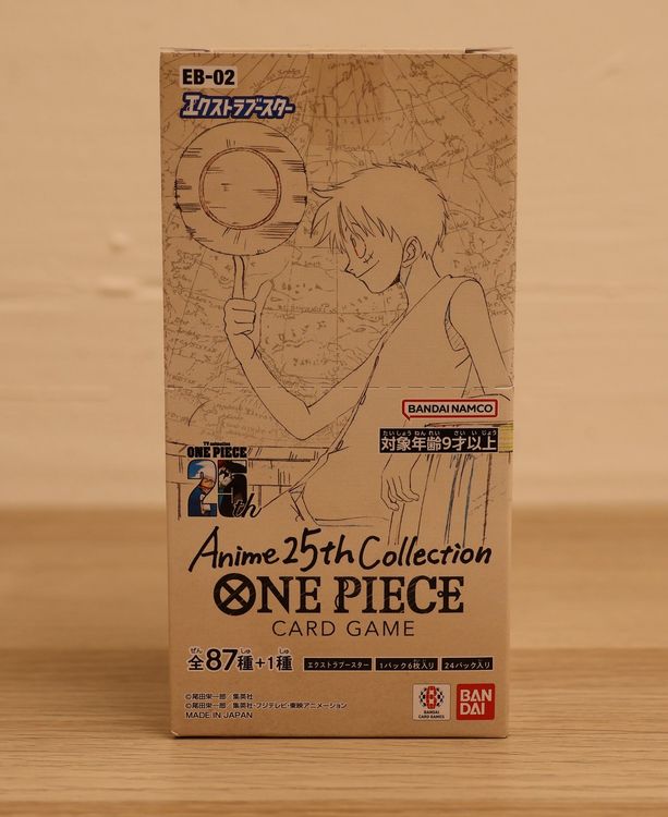 Anime 25th Collection Booster Box - One Piece TCG - JPN (Neu und ...