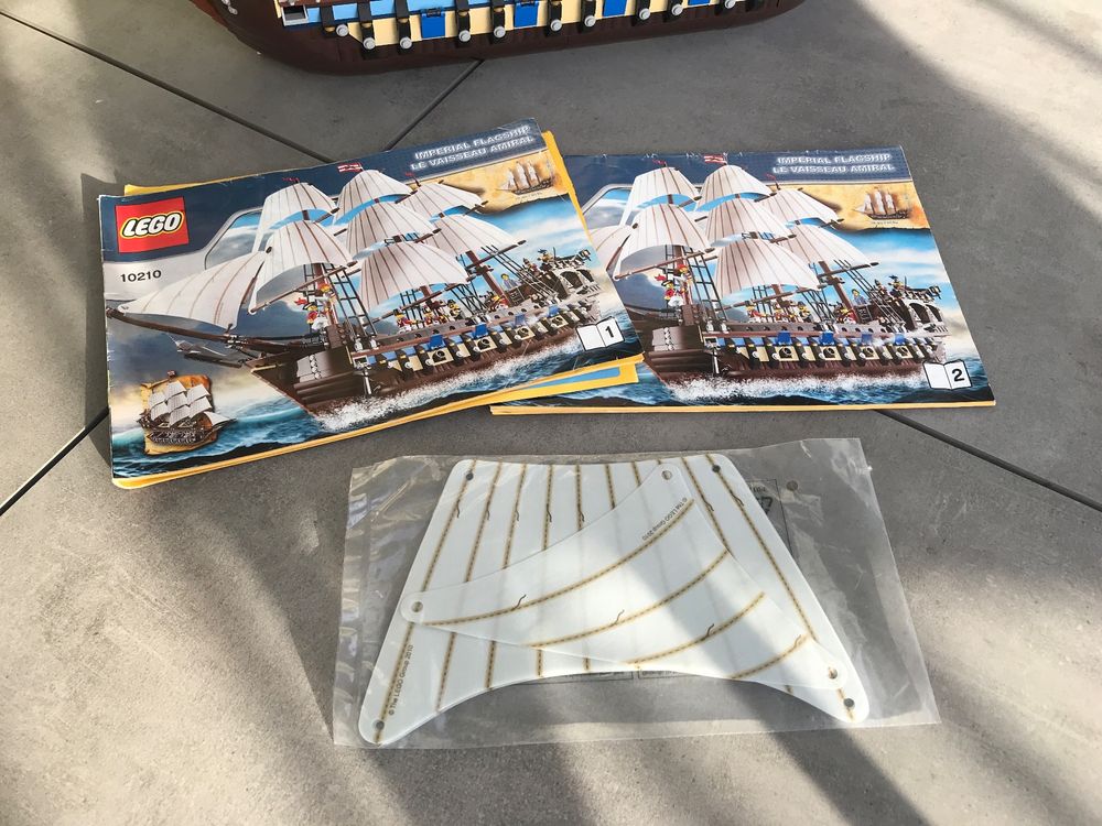 Lego 10210 Imperial Flagship inkl neuen Segeln und mehr Sold | Kaufen ...