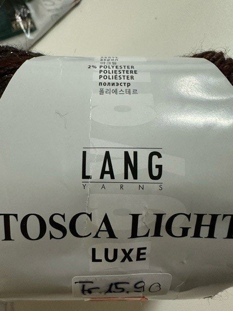 3 X 100G WOLLE LANG TOSCA LIGHT LUXE (Neu (gemäss Beschreibung)) in ...