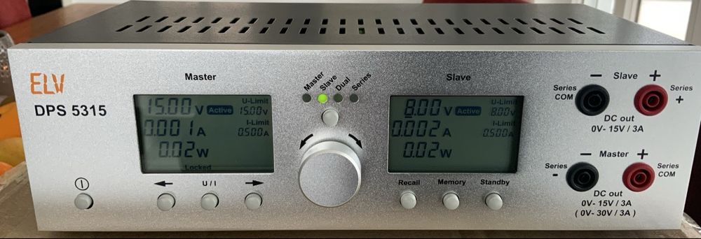 ELV Doppelnetzteil DPS 5315 wenig gebraucht 2x0-15V 3A (Neu (gemäss ...
