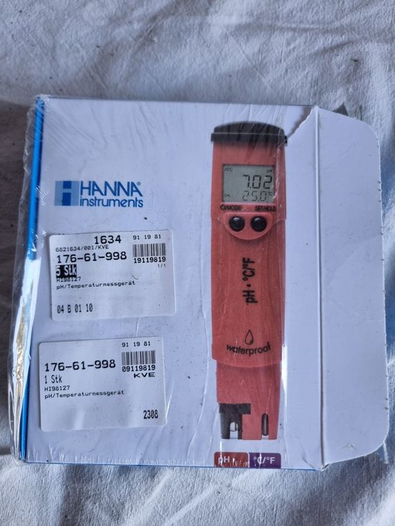 PH Temperaturmessgerät HANNA | Kaufen auf Ricardo