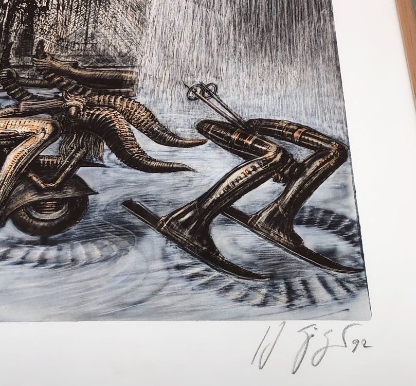 H. R. Giger Lithographie Handsigniert (Gebraucht) in Root für CHF 505 – mit Lieferung auf ...