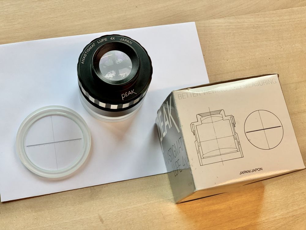 Mess-Lupe Peak Anastigmat 4x (Gebraucht) in Wallenbuch für CHF 26 – mit ...