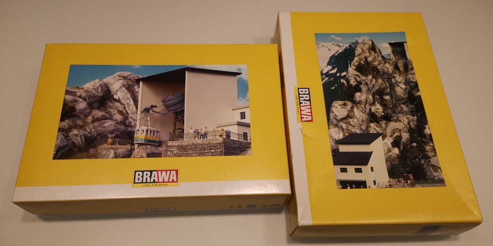 Brawa Seil-Schwebebahn 6340 / Gebäudebausatz 6341 H0 (D'occasion) à ...