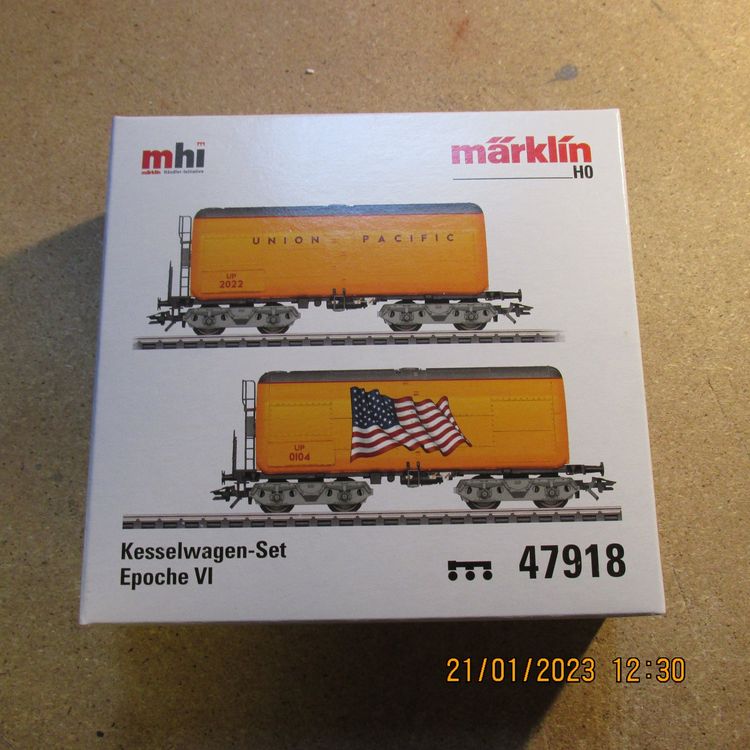 Märklin Kesselwagen Set UP Nr. 47918 (Neu und originalverpackt) in ...