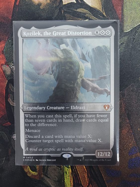 Commander Masters - Kozilek, the Great Distortion ETCHED | Kaufen auf ...