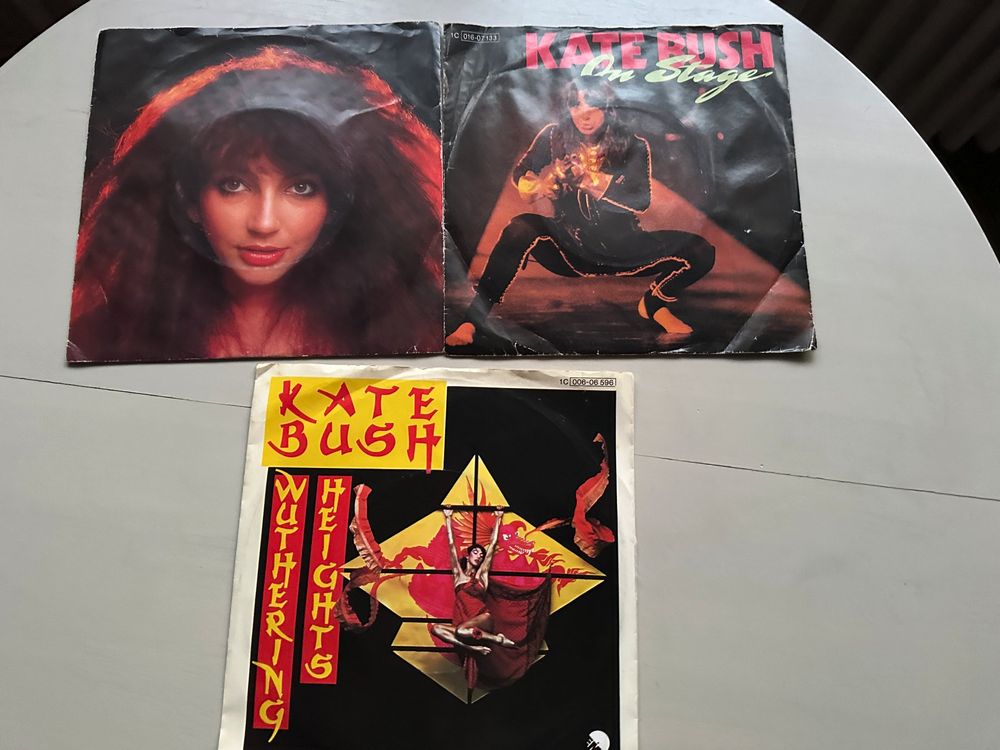 KATE BUSH tolle rare Singles Top Kult 70's Art Rock Folk (Gebraucht) in ...