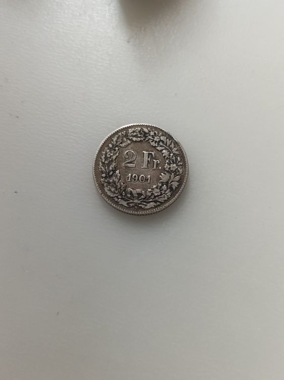 Selten 2 Franken 1901 - Sehr schön | Acheter sur Ricardo