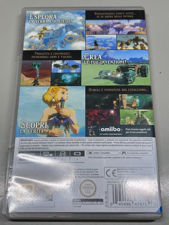 Nintendo Switch - The Legend of Zelda: Tears of the Kingdom (Gebraucht ...