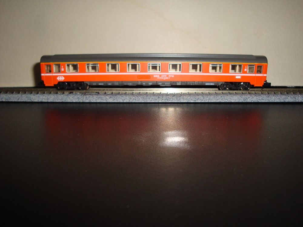 SBB Schnellzugwagen, 1. Kl., super schön orange (Gebraucht) in ...