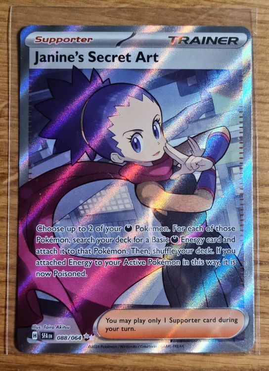 Carte Pokemon Janine's Secret Art 088/064 Holo (Neu und ...