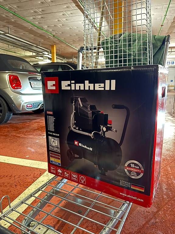 Einhell TC-AC 190/24L/8 Bar EX CH Air Kompressor Compressor (Neu ...