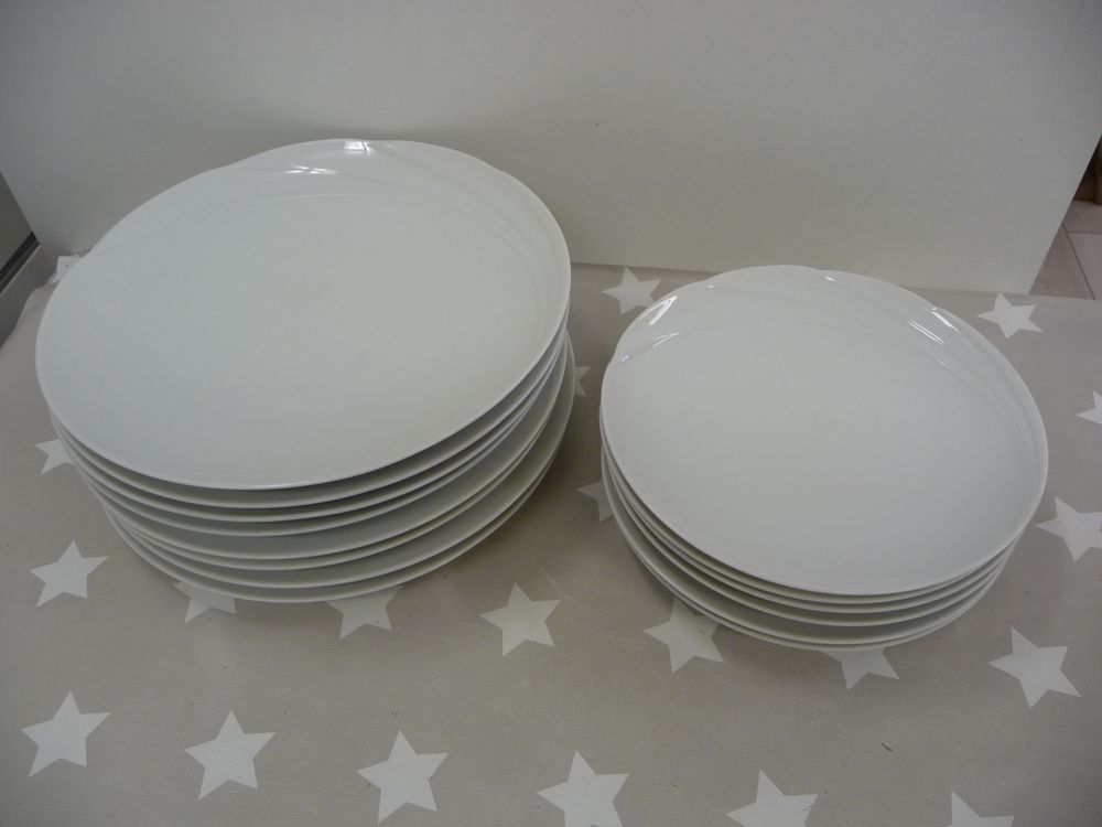 Hutschenreuther Maxim's de Paris weiss Teller Porzellan (Gebraucht) in ...