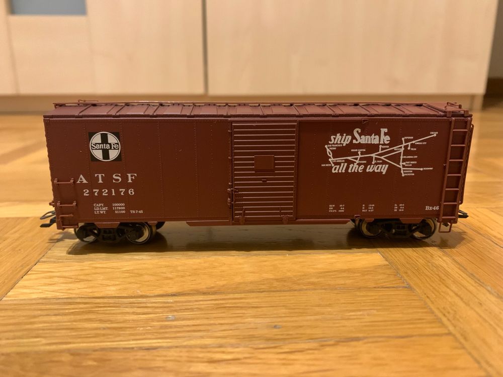Märklin H0, wagon Santa Fe "El Captain" Box Car (Gebraucht) in Nyon für ...