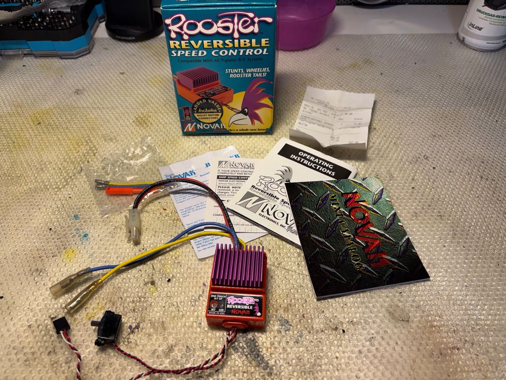 Brushed Regler Novak Rooster aus dem Jahre 1996 | Kaufen auf Ricardo