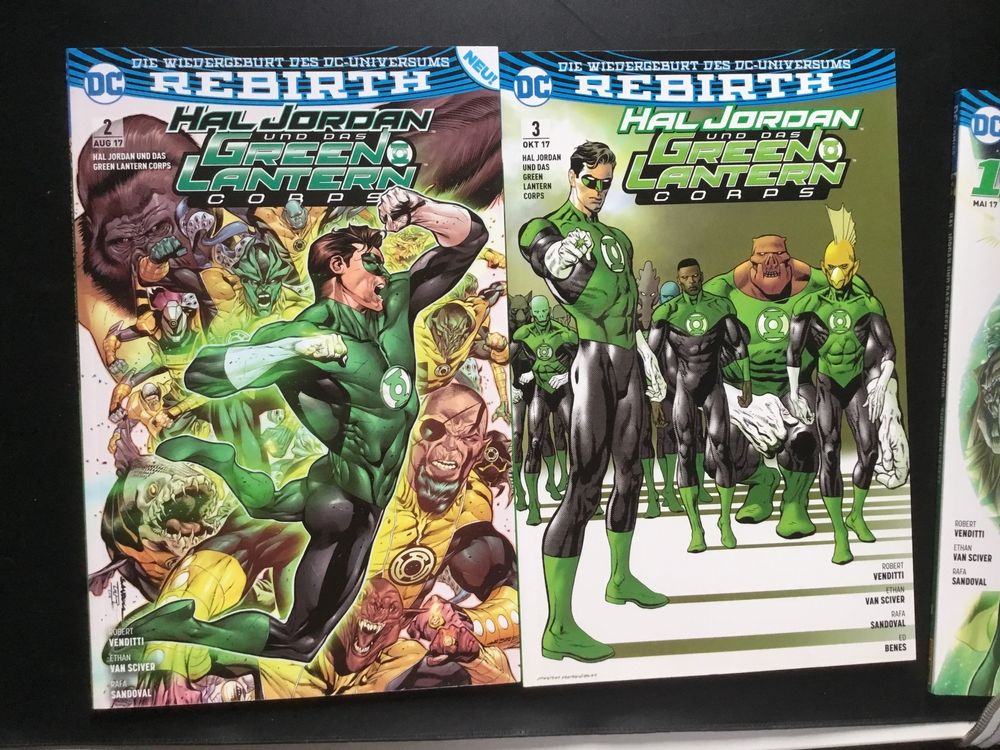 DC Rebirth: Hal Jordan und das Green Lantern Corps Heft 1-3 (Gebraucht ...