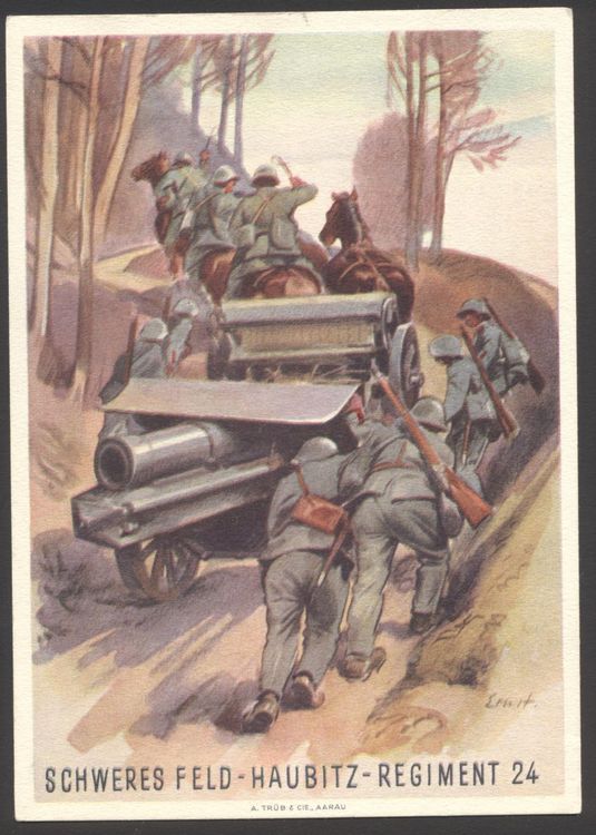 WK2 Einheitskarte Artillerie Nr. 36 * (Gebraucht) in Siebnen für CHF 25 – mit Lieferung auf ...