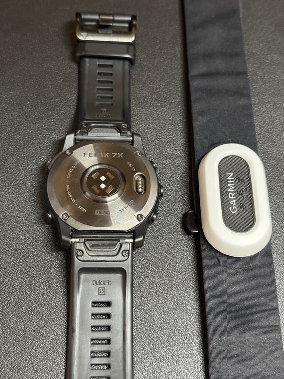 GARMIN Fenix 7X Solar + HRM Pro Plus Brustgurt! (Gebraucht) in Aesch BL ...