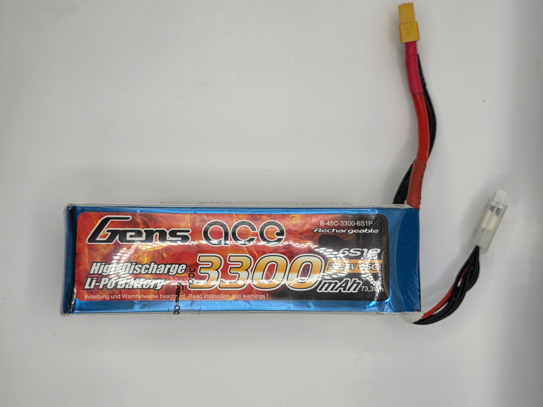 Accu Lipo 6s 22.2v 45C Gens 3300mAh (1) (D'occasion) à Genève pour CHF ...