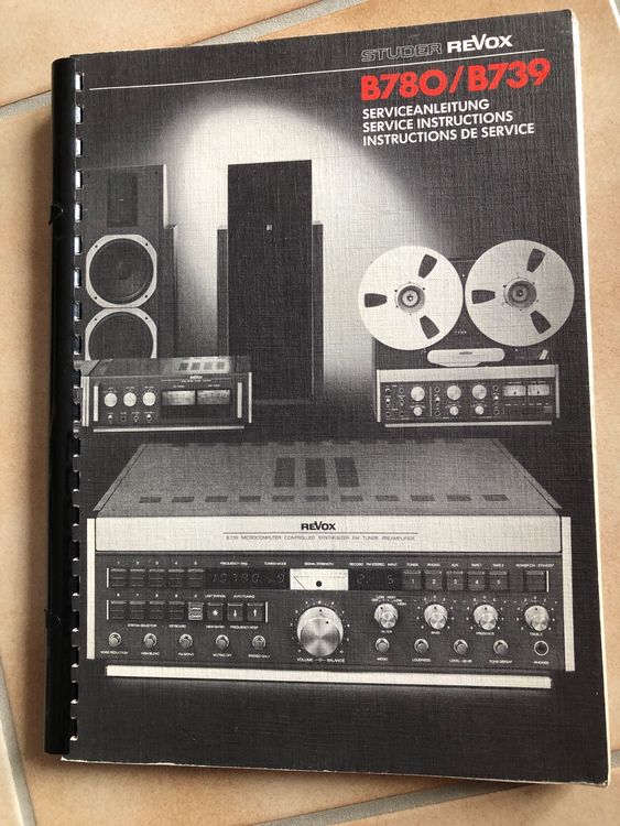 Revox B780/B739 Serviceanleitung - Original - wie neu (Gebraucht) in Lommiswil für CHF 40 – mit ...