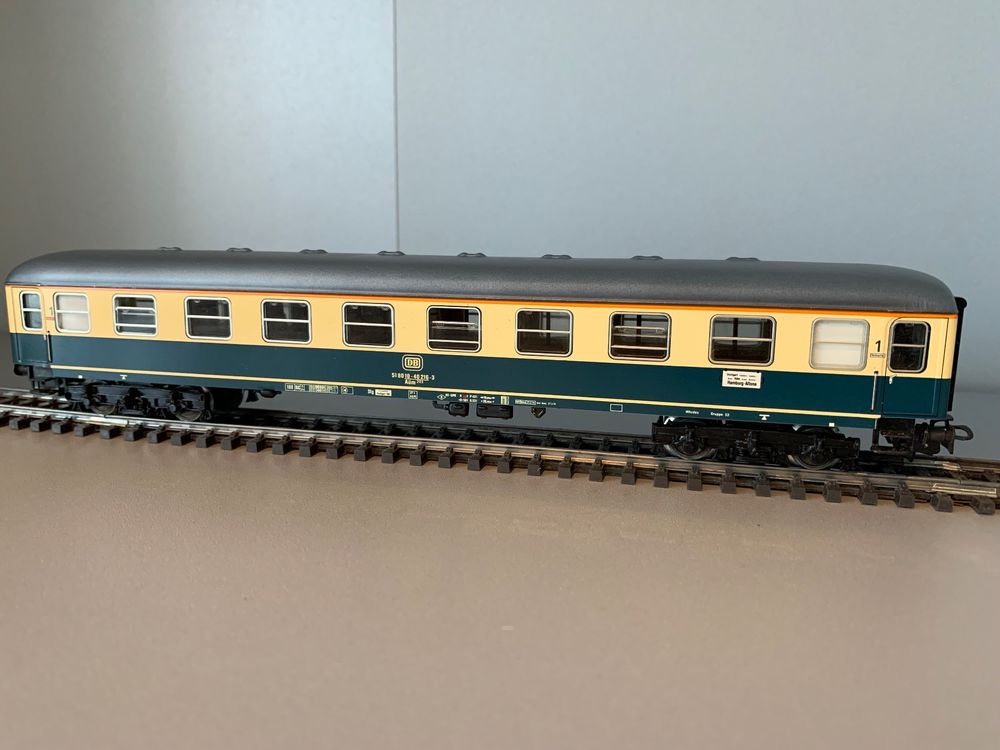 Märklin H0 4111 DB D-Zug Wagen 1.Kl. Aüm - mit OVP **TOP** (Gebraucht) in Fehraltorf für CHF 15 ...