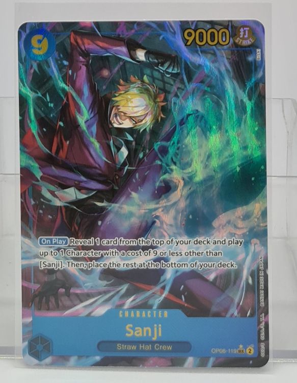 One Piece [EN] OP06-119 Sanji SEC Alt Art (Neu (gemäss Beschreibung)) in Einsiedeln für CHF 27.9 ...