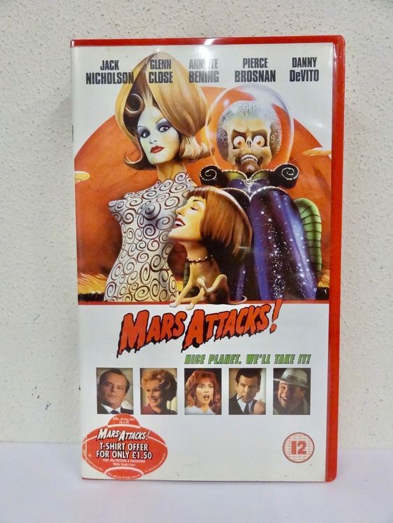 VHS TIM BURTONS MARS ATTACKS! (Gebraucht) in Kerzers für CHF 15 – mit ...