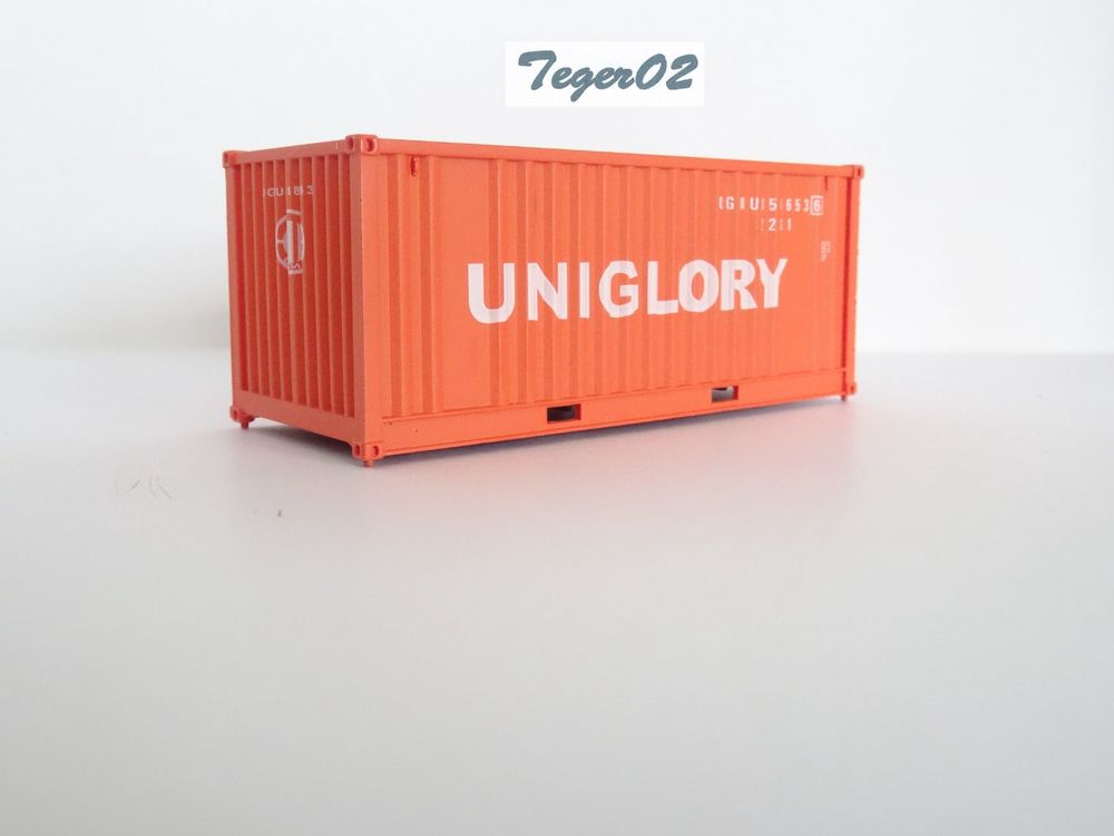 H0 Container 20` UNIGLORY (Neu (gemäss Beschreibung)) in Hochdorf für CHF 6 – mit Lieferung auf ...
