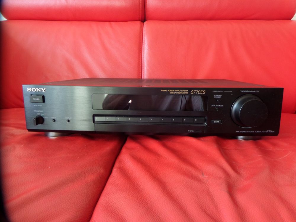Sony ST-S 770 ES High-End Tuner Guter Zustand (Gebraucht) in Hergiswil ...