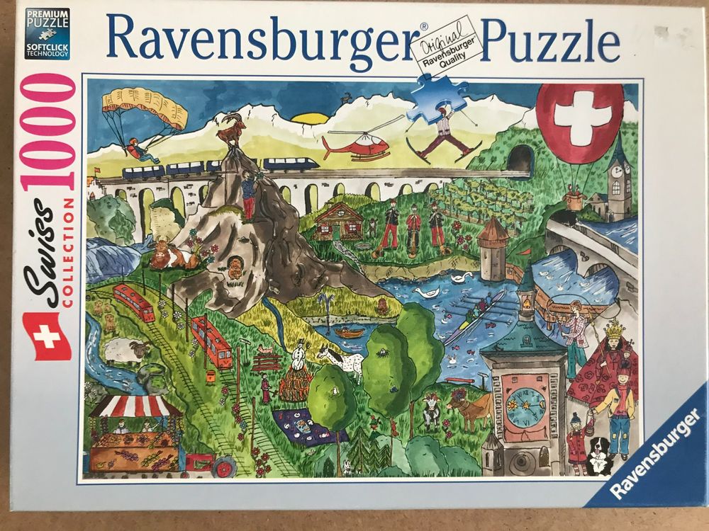 Ravensburger Puzzle 1000 Teile Swiss Collection (Gebraucht) in Stans für CHF 8 – mit Lieferung ...