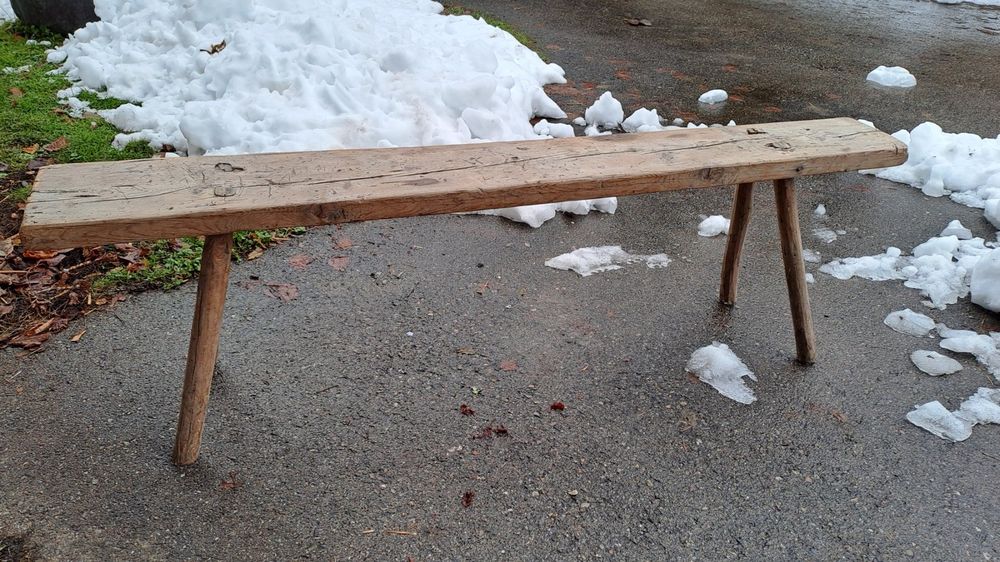 Urchiges Holzbänkli Stabellenbänkli Holzbank (Gebraucht) in ...