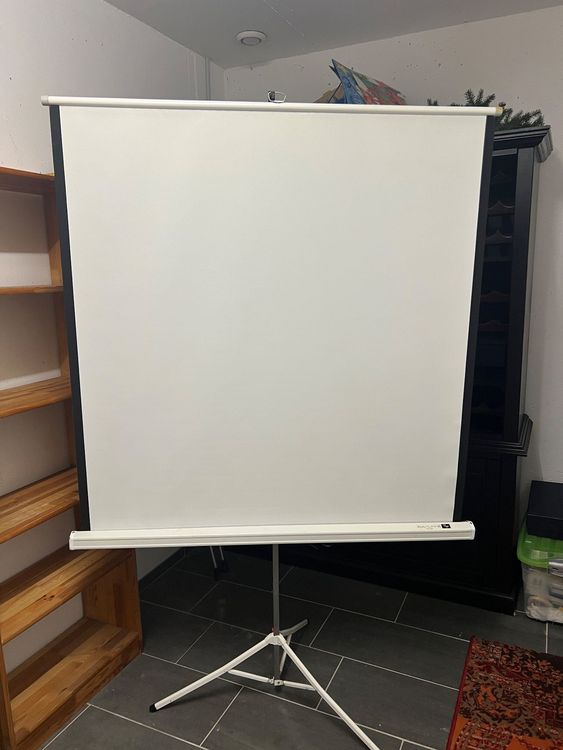 Leinwand transportabel zum aufrollen 90 x 90 cm (Gebraucht) in Hemberg ...