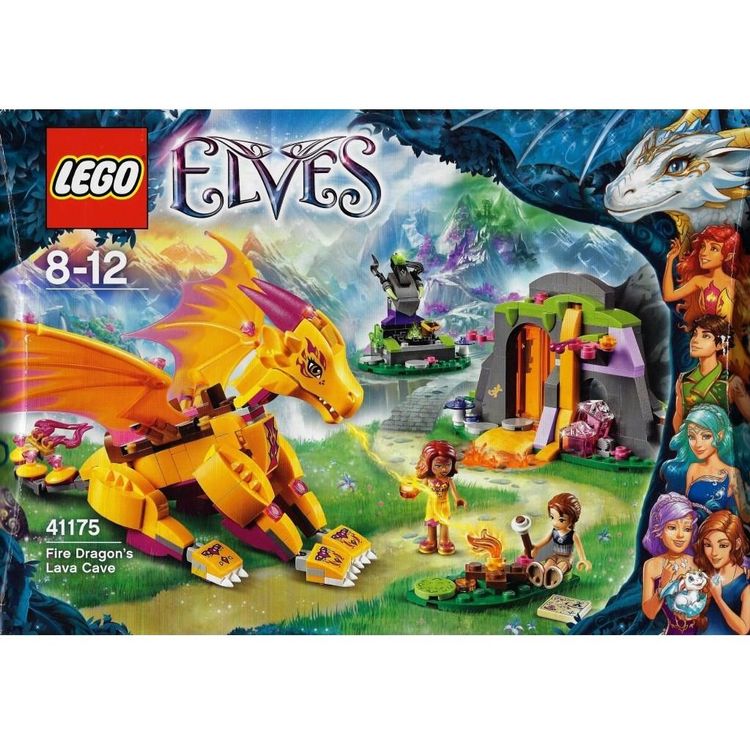 LEGO ELVES - Fire drago's lava cave - 41175 (Gebraucht) in Sorens für ...
