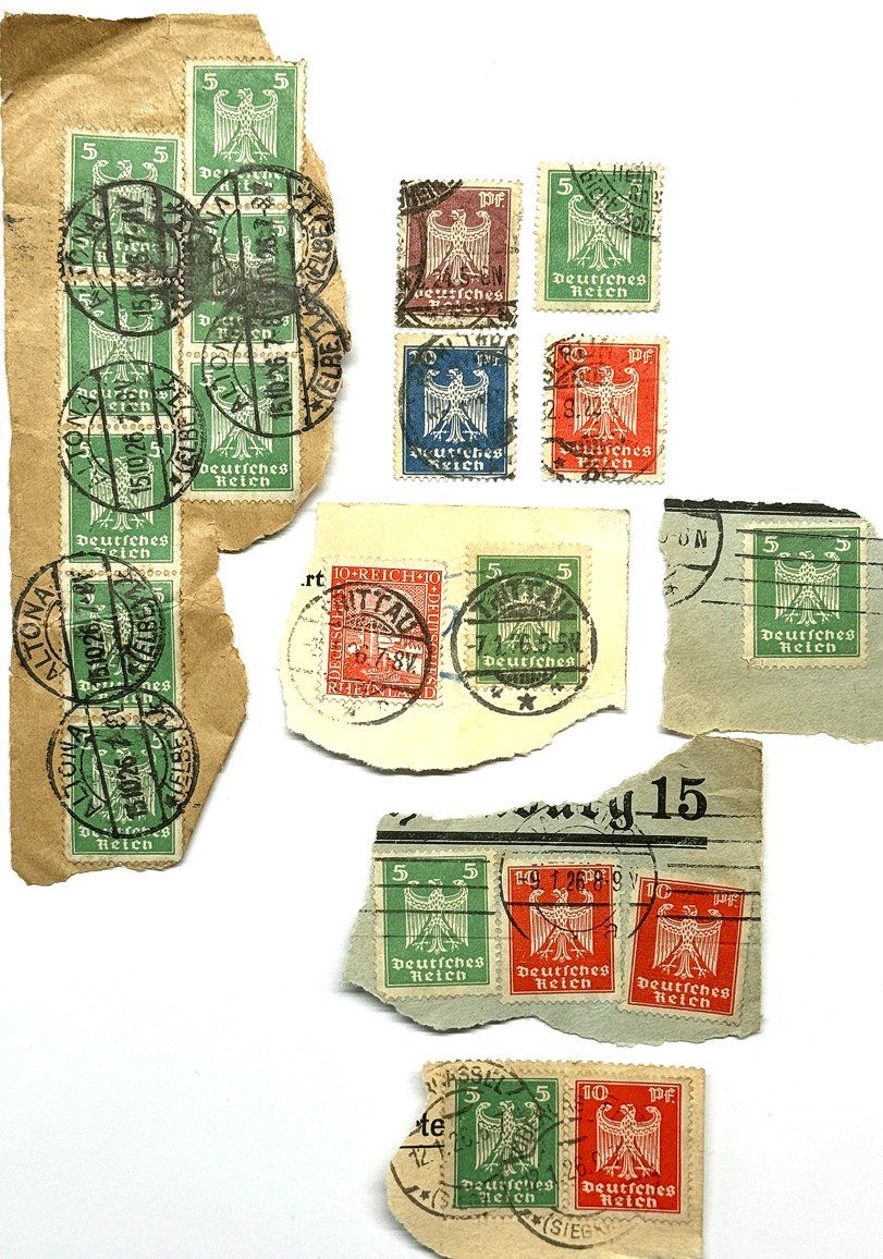 Briefmarken Deutsches Reich, verschiedene Jahrgänge! (Gebraucht) in ...