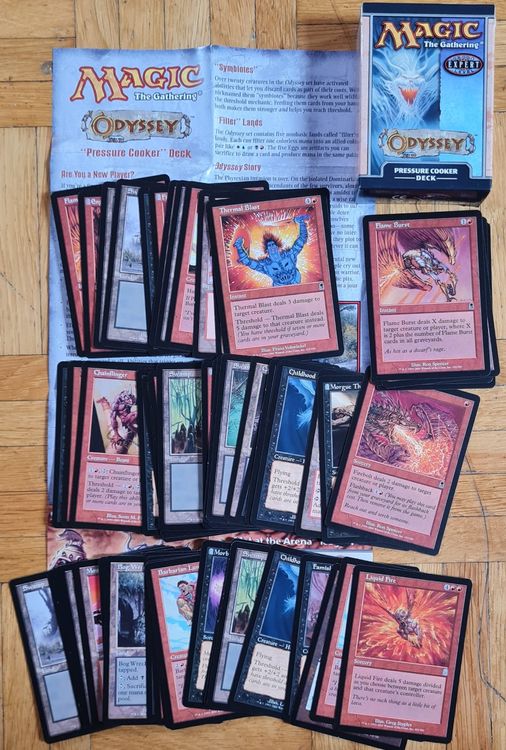 Vorkonstruiertes Theme-Deck "Pressure Cooker", MtG (Gebraucht) in ...
