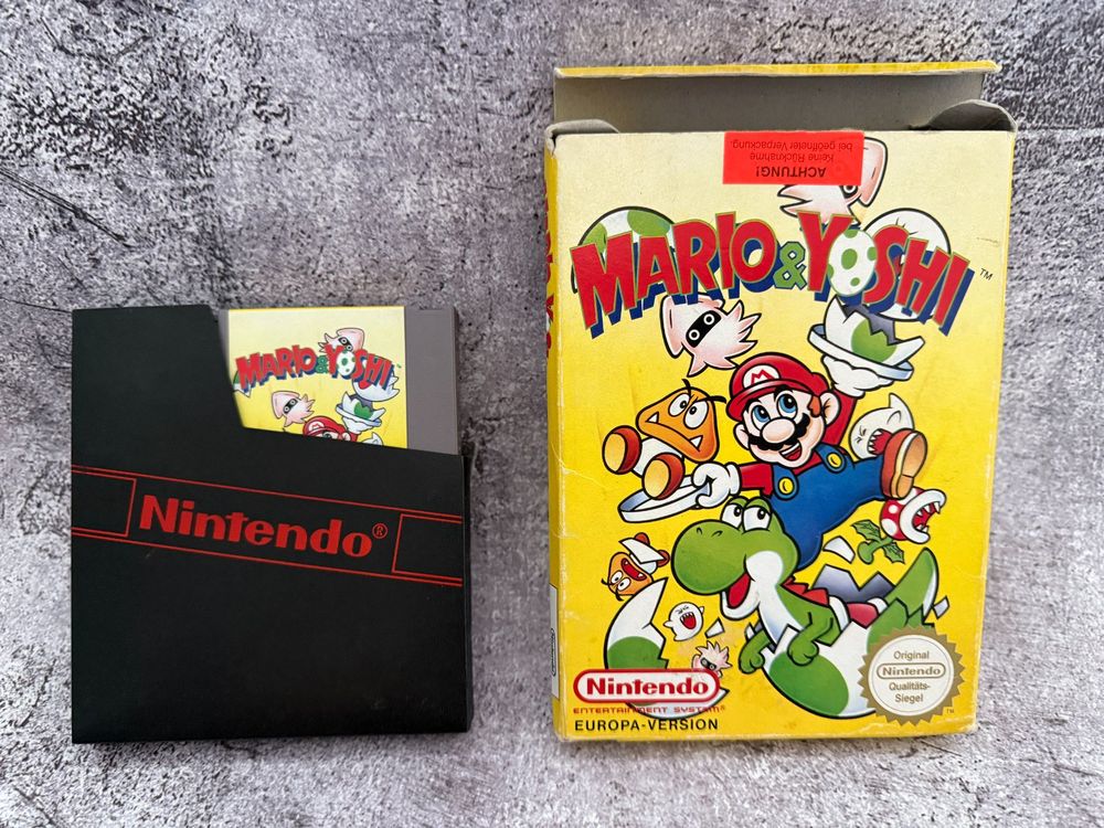 Mario & Yoshi I NES I Guter Zustand (Gebraucht) in Küssnacht am Rigi ...