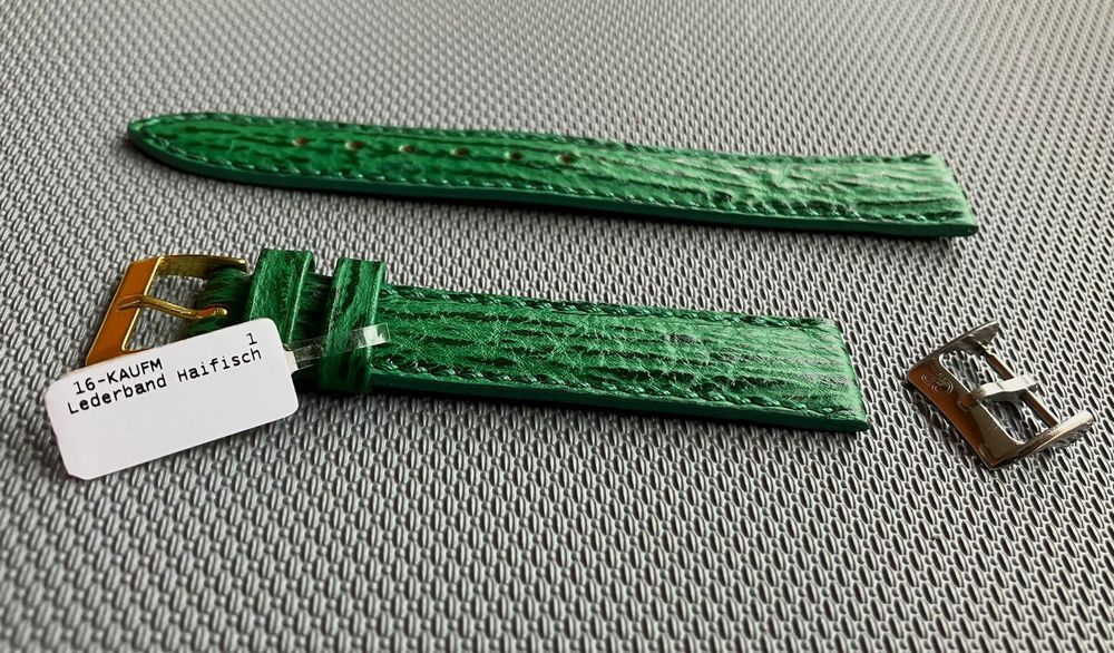 Girard Perregaux Schliesse + Kaufmann Hai Uhrband 16mm NEU (Neu (gemäss ...