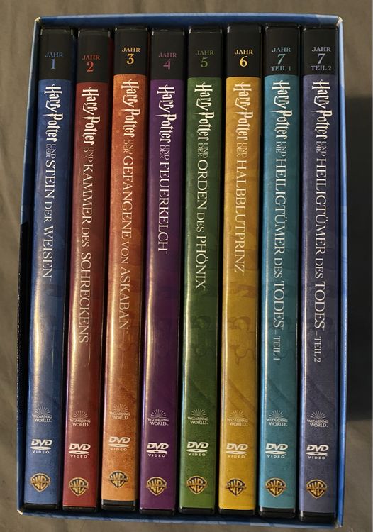 Harry Potter 8-Disc DVD Set (Gebraucht) in Madiswil für CHF 21 – mit ...