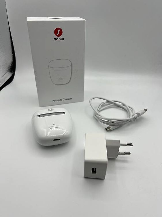 Signia Portable Charger für Pure Charge&Go IX / AX Hörgeräte (Neu und ...