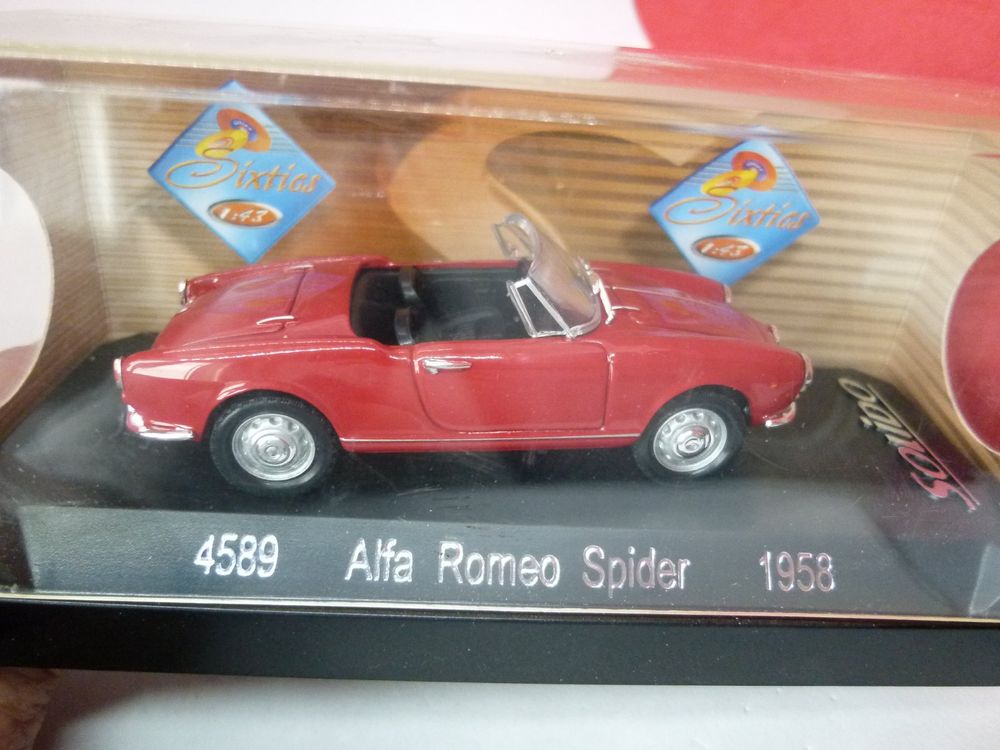 Alfa Romeo Spider 1958 - rot -SOLIDO OVP !! | Kaufen auf Ricardo