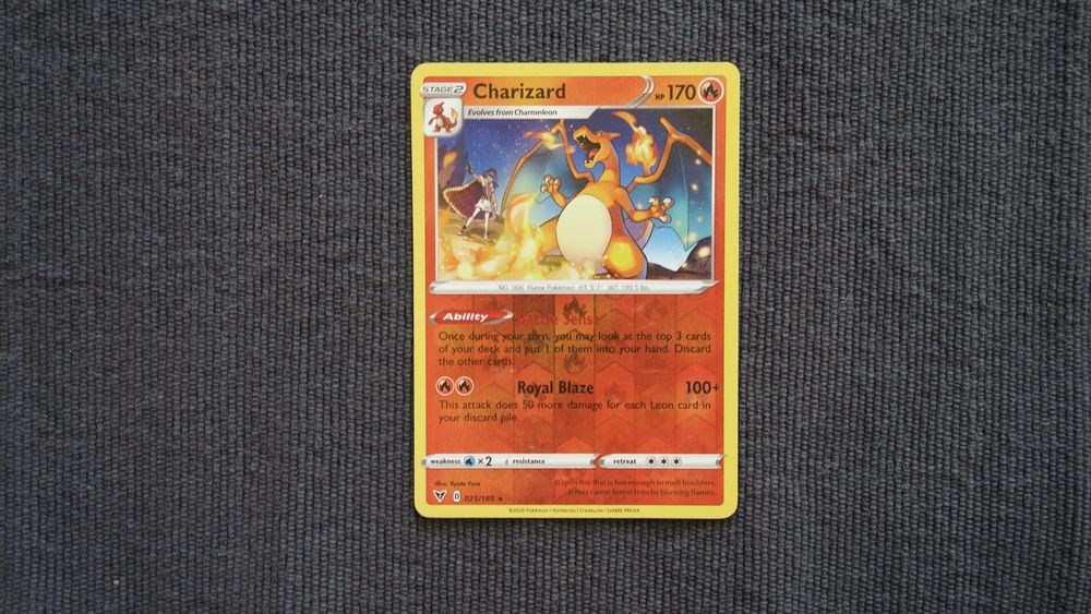 Charizard Vivid Voltage Reverse Holo (EN) (Gebraucht) in Uster für CHF ...